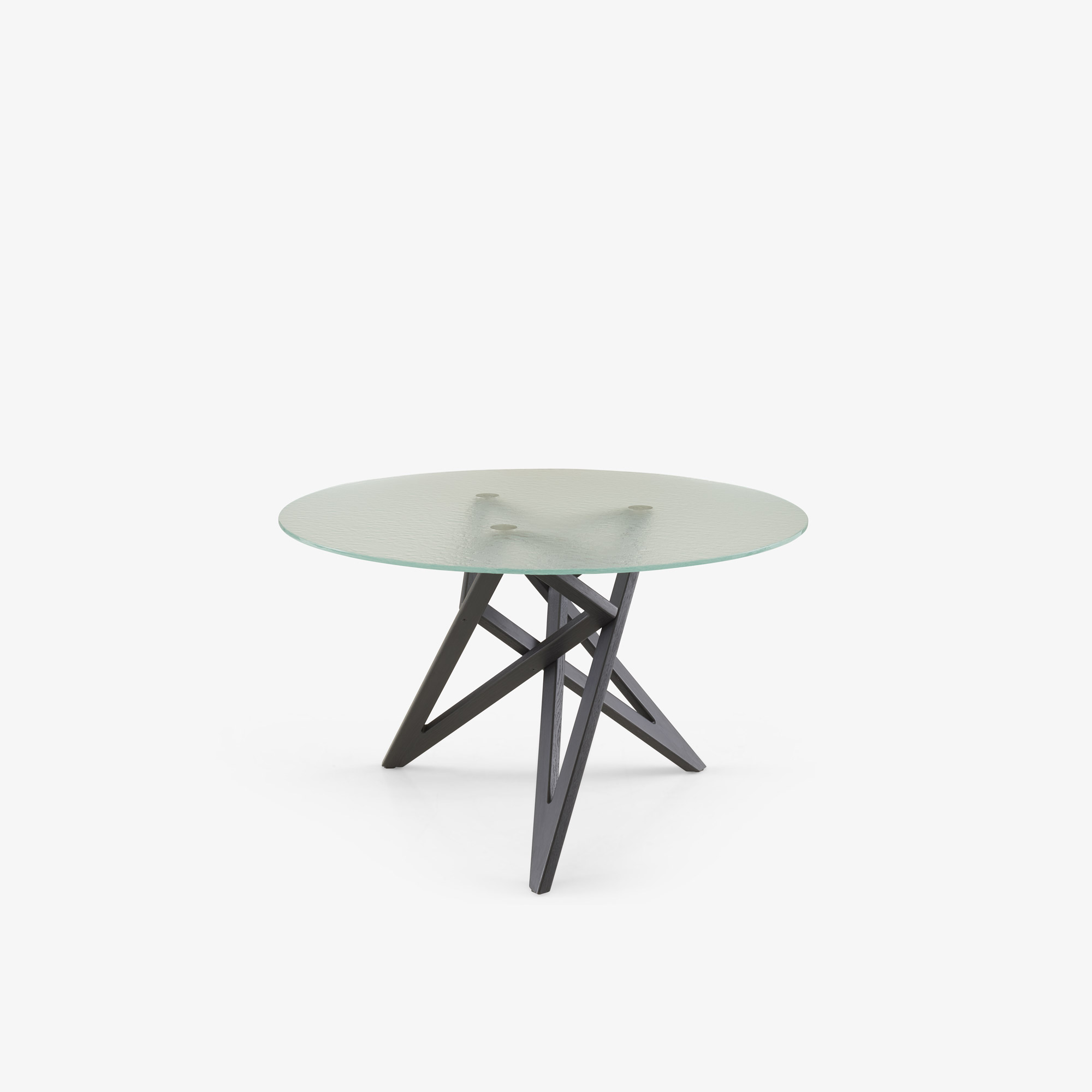 Tables de repas Ennéa Table de repas - ovale piétement chêne ton ...